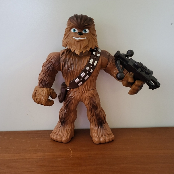 Toys | Star Wars Galactic Heroes Mega Mighties Chewbacca Action Figure ...